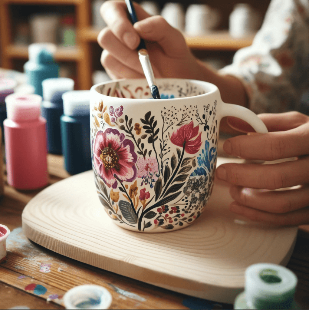 Peinture sur céramique - Mes Ateliers DIY
